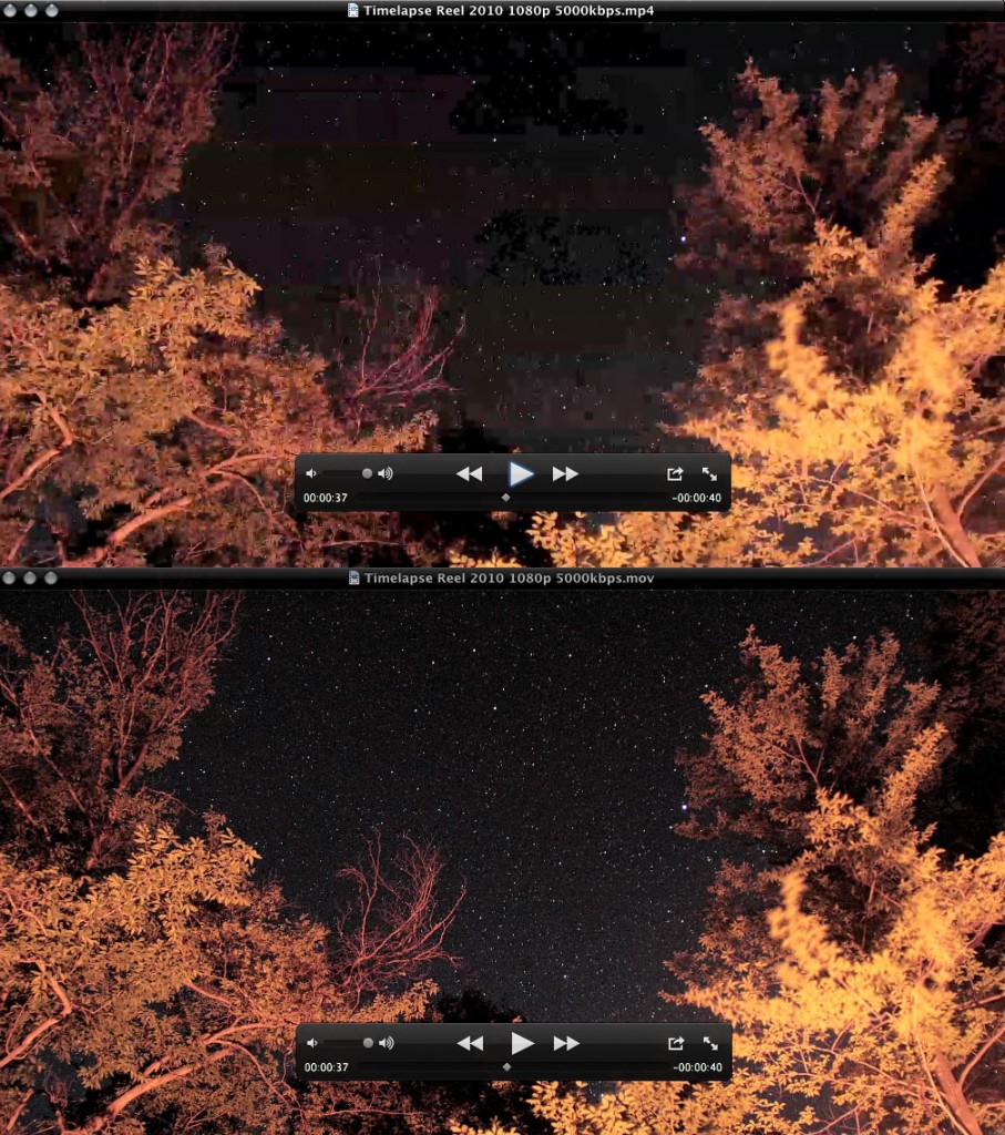 MOV Vs MP4 Image Quality Vs File Size BrianDeFrees MOV Vs MP4 Image Quality Vs File Size BrianDeFrees